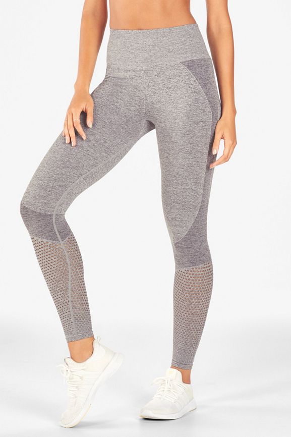 Seamless High-Waisted Mesh Legging - Fabletics